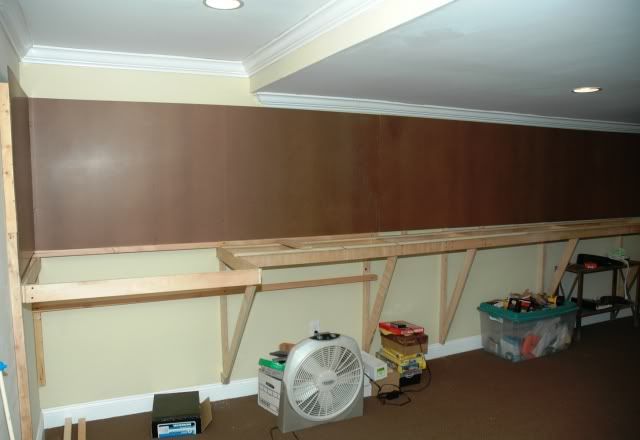 Pics of my new layout benchwork - nScale.net